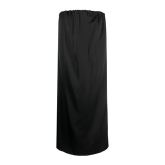 Loulou Studio Langes Kleid - - Skirts - Damen - Schwarzk - XS