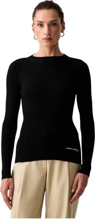 A|X Armani Exchange Damen, Strickwaren, Schwarzk, SGr&ouml;&szlig;e