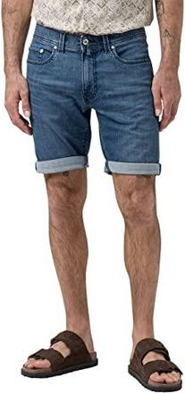 Pierre Cardin Lyon Shorts en Jean, Dark Blue Fashion, 32W Homme