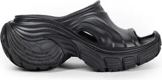 Balenciaga WOMAN BLACK SANDALS & SLIDES
