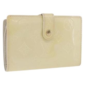 Louis Vuitton Pre-owned Patent Leather Wallet - - Pre-owned - Damen - Beige - ONE SIZE