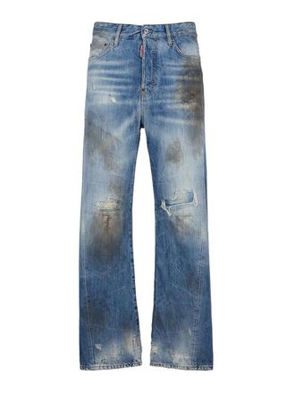 Dsquared2 Jean Droit - Bleu