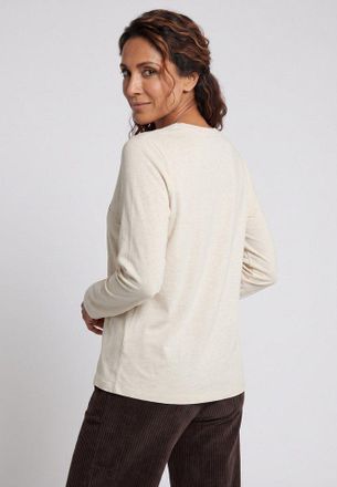 Olsen T-Shirt mit Placement Print und Rundhalsausschnitt