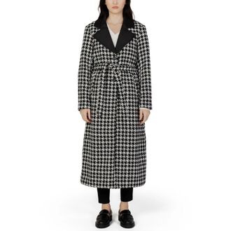 Only Hundezahn Mantel f&uuml;r Damen - - Coats - Damen - Schwarzk - M