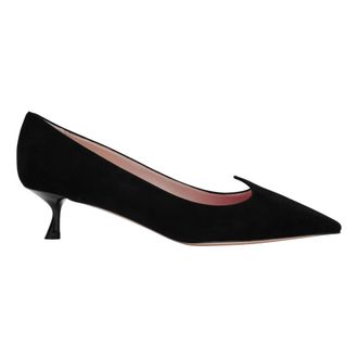 Roger Vivier Femme, Chaussures, Noir, Taille: 37 1/2 EU Escarpins à Talon Bas Decollete