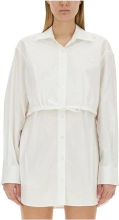 Alexander Wang Femme, Robes, Blanc, Taille: 38 FR Chemises Robes
