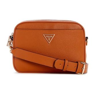 Guess Meridian Girlfriend Camera Bag S Cognac