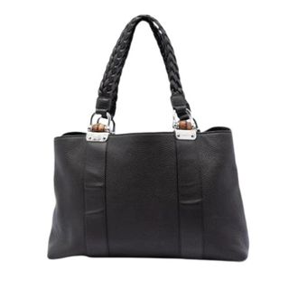 Gucci Pre-owned Vintage Leder-Tote - - Pre-owned - Damen - Braun - ONE SIZE