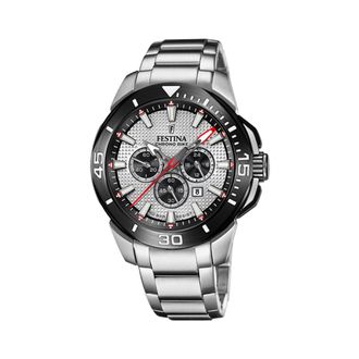 Festina Homme, Accessoires, Gris, Taille: ONE Size Chrono Bike Chronograph Watch