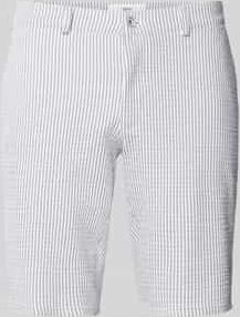 Brax Slim Fit Bermudas mit Streifenmuster Modell SILVIO