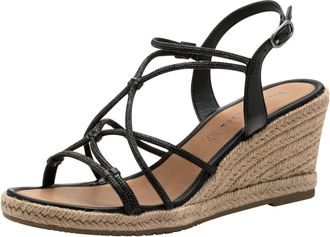 Tamaris Sandalette Damen Keilsabsatz schwarz,EU 40