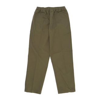 Obey Gr&uuml;ne Twill Lange Hose Elastischer Kordelzug - - Trousers - Herren - Gr&uuml;n - XS