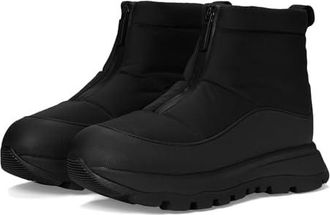FitFlop FitFlop Femme Neo-d-hyker Waterproof Zip-Front Padded Outdoor Boots Botte Tendance, Noir/dor&eacute; fonc&eacute;, 38.5 EU