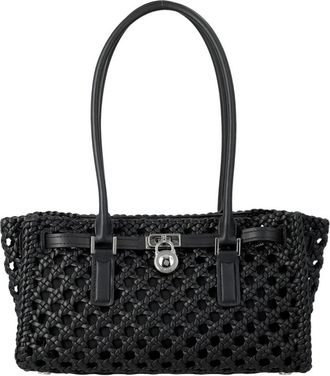 Michael Kors Femme, Sacs, Noir, Taille: ONE Size Hamilton Shoulder Bag
