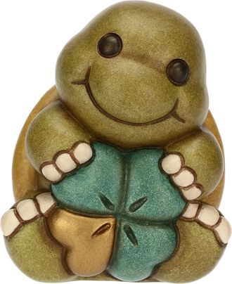 Thun Thun - Mini Schildkr&ouml;te Betta Gl&uuml;cksbringer - Keramik - Kollektion Tiere - 4,5 x 4,1 x 6,4 cm