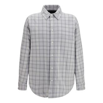 Off-white Gepolsterte Flanelljacke - - Shirts - Herren - Grau - M