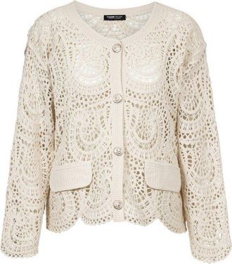 Frank Walder Cardigan mit edlen Kn&ouml;pfen