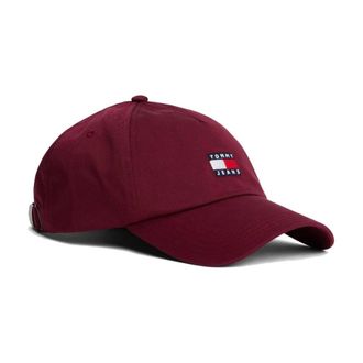Tommy Jeans Herren TJM Heritage Core Cap Am0Am12933 Verschluss, Red (Red Wine), Einheitsgröße