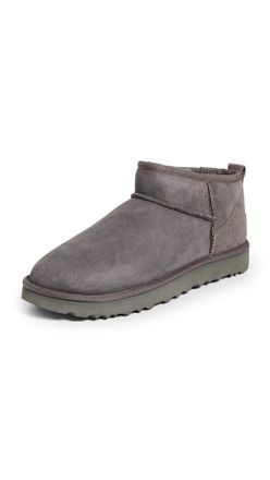 UGG Classic Ultra Mini 1116109-GREY, Womens Winter Boots, Grey, 36 EU