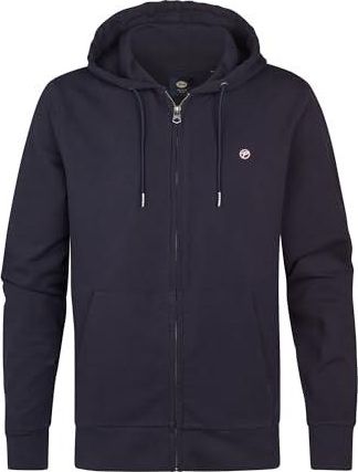 Petrol Industries Men Sweater Hooded Zip M-3050-SWH337 Color Royal Navy