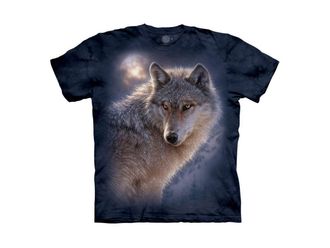 The Mountain T-Shirt Adventure Wolf