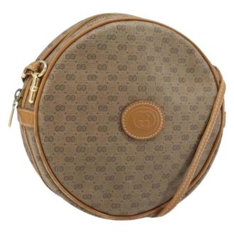 Gucci Pre-owned Vintage Micro Small GG Canvas Schultertasche - - Pre-owned - Damen - Beige - ONE SIZE