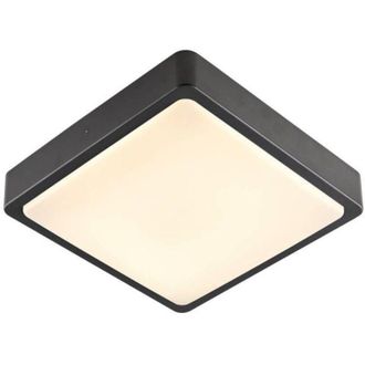 SLV Appliques ext&eacute;rieures led avec d&eacute;tecteur ainos sensor applique plafonnier ext carr&eacute; anthr led 18W 3000K/4000K d&eacute;tecteur SLV 10