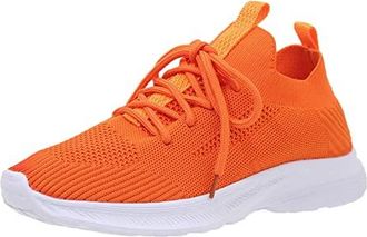 Generic VBEDKDEB Baskets pour femme - Chaussures de sport - Chaussures de course - Mode printemps - Chaussures de sport - Fond plat - Maille tissée légère - R