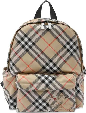 Burberry sac &agrave; dos &agrave; carreaux - Tons neutres