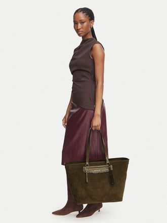 Michael Kors Handtasche MICHAEL Michael Kors Jet Set Travel 30F6ATVT4S Khakifarben