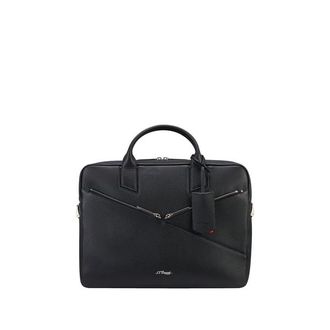 S.T. Dupont Porte-documents Neo Capsule en cuir de veau grain&eacute;