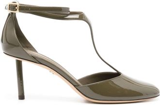Ferragamo Lackpumps 75mm - Grün