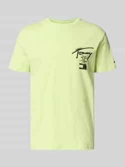 Tommy Jeans Regular Fit T-Shirt aus reiner Baumwolle