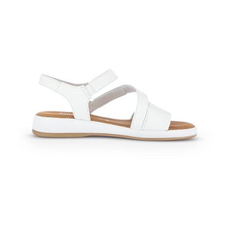Gabor Wei&szlig;e Ledersandale - - Shoes - Damen - Wei&szlig; - 43 EU