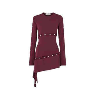 The Attico Midi-Kleid - - Dresses - Damen - Braun - S