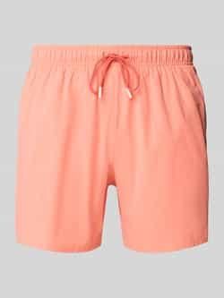 HUGO BOSS Badeshorts mit Mesh-Einsatz