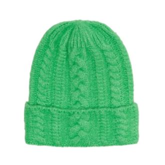 Only Only, Femme, Accessoires, Vert, Taille: ONE Size Bonnet Tricot&eacute; Hat