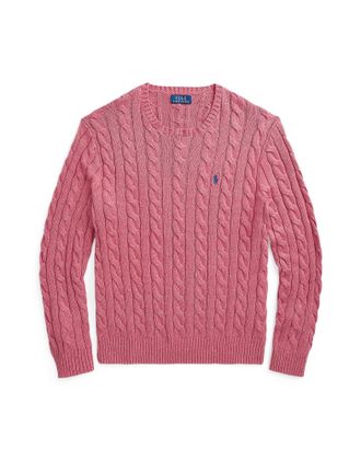 Ralph Lauren CABLE-KNIT COTTON SWEATER