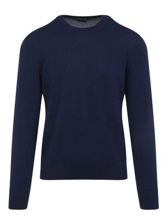 Tom Ford Pull Col Rond - Bleu