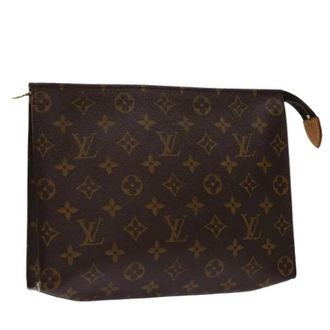 Louis Vuitton Pre-owned Canvas pouches - - Pre-owned - Damen - Braun - ONE SIZE
