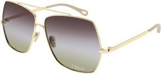 Chlo&eacute; Ch0278S 002 Sonnenbrille - - Accessories - unisex - Gelb - 62 MM