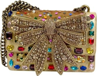 Kurt Geiger Femme, Sacs, Jaune, Taille: ONE Size Bow 261 Small Shoreditch