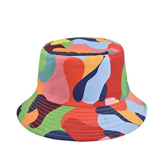 Generic Chapeau bob tendance et l&eacute;ger pour femme - Pour l&eacute;t&eacute;, la plage, le golf, multicolore, Taille unique