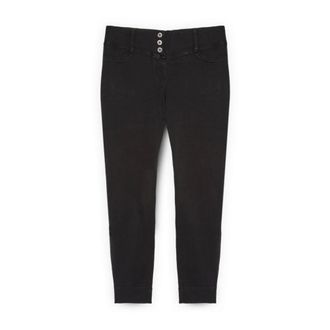 Fiorella Rubino Damen, Jeans, Schwarzk, 2XLGr&ouml;&szlig;e