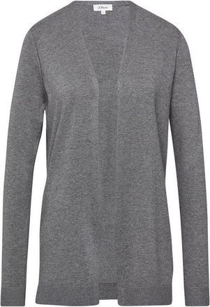 s.Oliver Cardigan Strickjacke Cardigan aus Viskose-Baumwoll-Mix