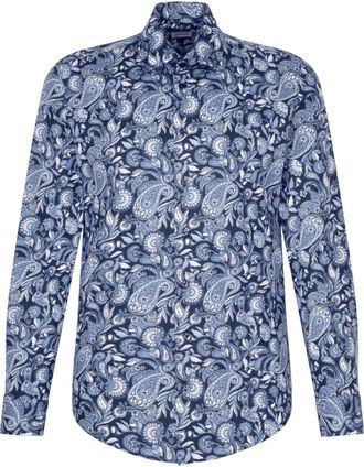 Seidensticker Herren Business Hemd - Slim Fit - B&uuml;gelleicht - Kent-Kragen - Langarm - 100% Baumwolle