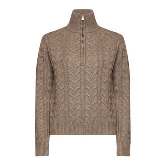 Max Mara Libero Sweater - Femme - Pulls - Beige - Taille: 40 FR