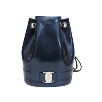 Ferragamo Pre-owned Sac &agrave; dos Bz-21 6702 - Femme - Pre-owned - Bleu - Taille: ONE Size