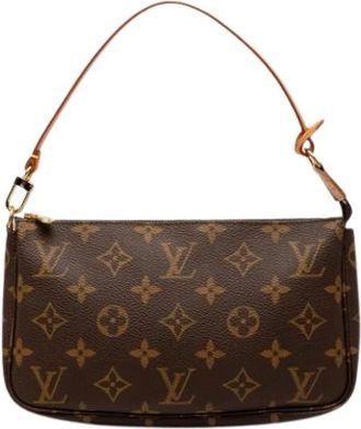 Louis Vuitton Pochette Accessoires Pre-owned - Femme - Pre-owned - Brun - Taille: ONE Size
