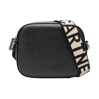Stella McCartney Logo Kameratasche - - Bags - Damen - Schwarzk - ONE SIZE